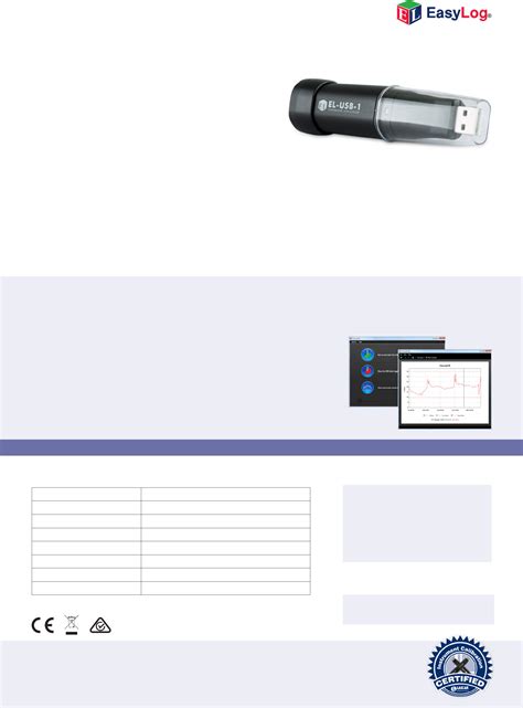 EL USB Datasheet By Lascar Electronics Digi Key Electronics