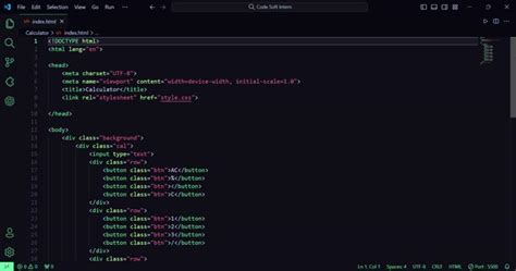 Saurav Kumar On Linkedin Codsoft Internship Webdevelopment Calculator