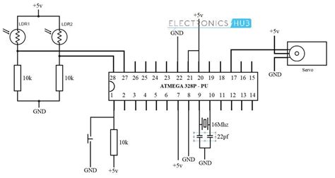 Solar Energy Circuit Diagram