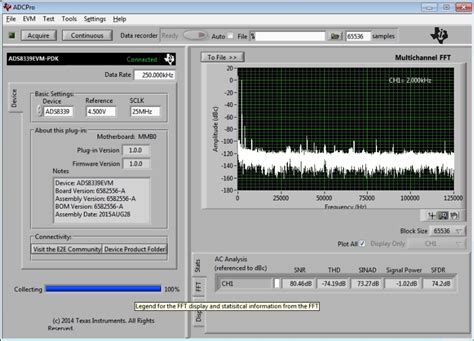 参考译文 Ads8339evm Pdk：在 Evm 上测量的 Snr 和 Thd 性能不良 数据转换器（参考译文帖）read Only 数据转换器（参考译文帖） E2e™ 设计支持