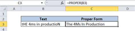 Excel Formula How To Use The Excel Proper Function Excelchat