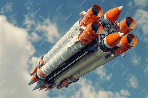 Optimizing Spacecraft Launch Vehicle Design Ar Generative Ai Premium Ai Generated Image