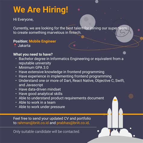 Abdurahman Hidayat On Linkedin Hiring Fintech Tech Mobile Mobileengineer Backend