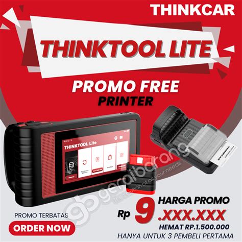 Jual Scanner Mobil Universal THINKCAR Thinktool Lite OBD Diagnostic