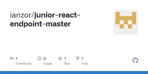 Github Ianzor Junior React Endpoint Master