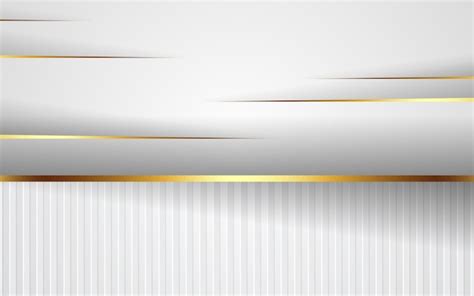 Premium Vector Abstract White Dimension Texture With Golden Line Shadow Background Eps10 Vector