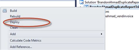 How To Speed Up Report Writing In Dynamics Ax Ssrs With The Duplicate Report Trick Part 2a