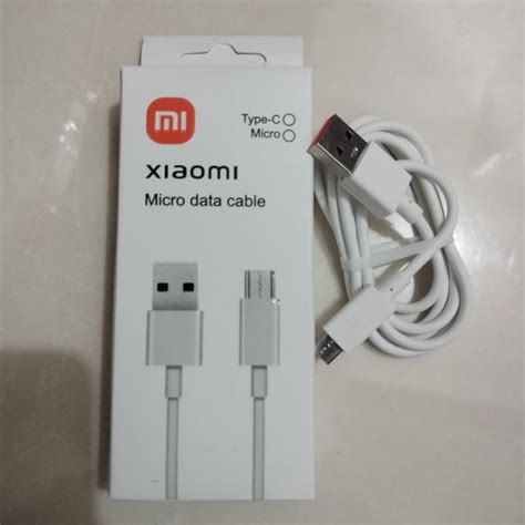 Jual Kabel Data Xiaomi Micro Usb Cable Shopee Indonesia
