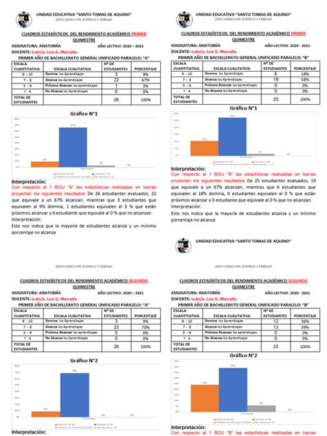 Formatos De Cuadros Estadisticos 2020 2021 1 2 3 Bgu B Bachillerato Pdf