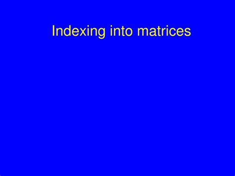 Ppt Matlab Tutorial And Linear Algebra Review Powerpoint Presentation Id 5481128