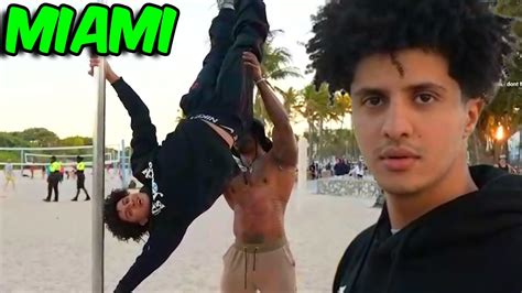 Ash Alk Trains With Bodybuilders In Miami Youtube