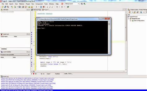 Larik Array Pada Delphi