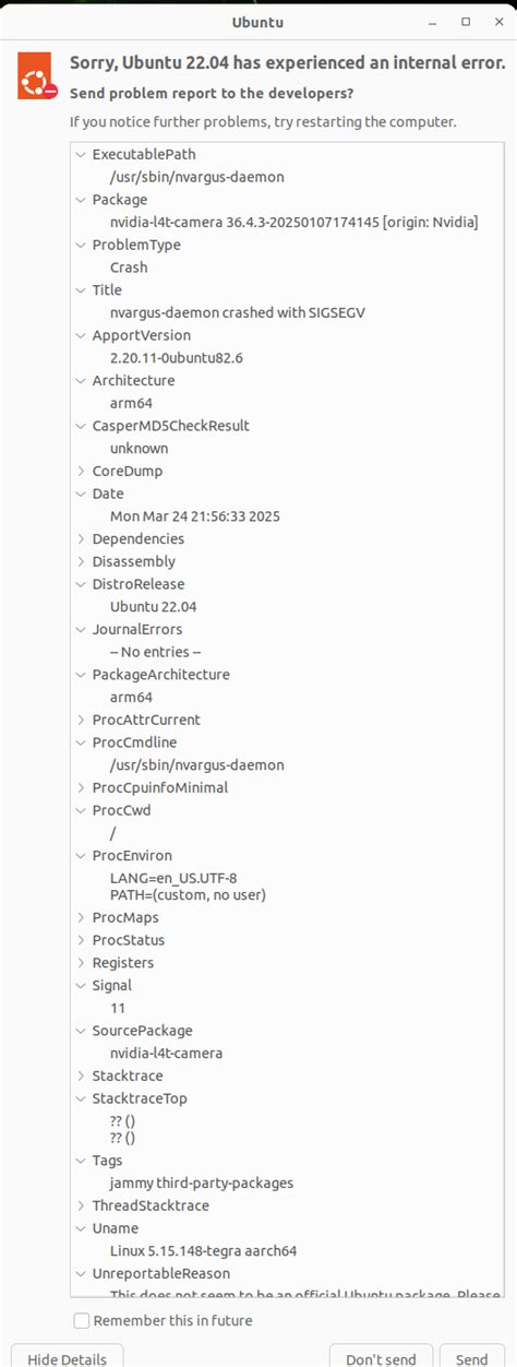 Jetson Orin Nano Cameras Issue Error From Gstnvarguscamerasrccpp