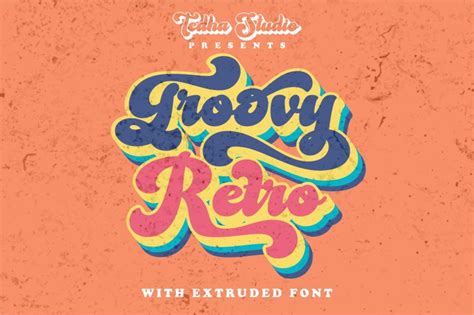 Groovy Retro Font Free Download Freefontdl