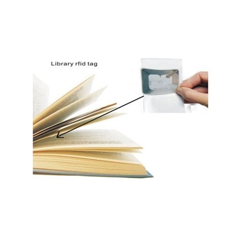 High Quality Customized Printed ISO15693 ICODE SLIX Rfid Library Tag Label With 3M Adhesive