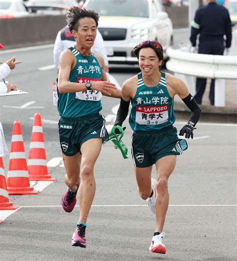 【箱根駅伝】8区も青学大が独走！2年生の塩出翔太が駒大との差広げ「このために練習してきた」 陸上写真ニュース 日刊スポーツ