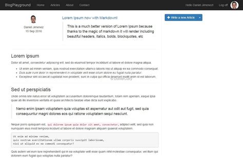 Build A Blogging Site In Aspnet Core With Clean Reusable Front End Code Dotnetcurry