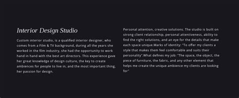 Heading And Text In Two Columns Html5 Template By Nicepage