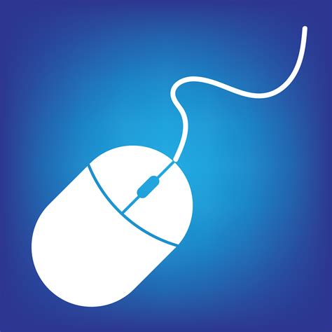 Computer Mouse Icon Vector Illustration Flat Design Style 7017987 Vector Art At Vecteezy
