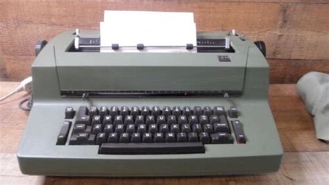1974 Ibm Selectric Ii On The Typewriter Database
