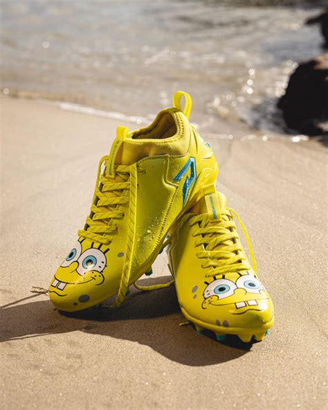 Spongebob Football Cleats Quantum Speed 2 0 By Phenom Elite Phenom Elite Brand