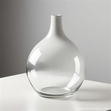 Clear Glass Object In Misty Atmosphere Stable Diffusion Online