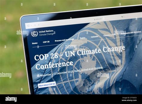 Website Homepage Of The United Nations Framework Convention On Climate