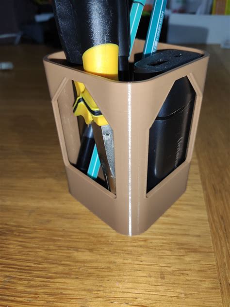 Ikea Skadis Pegboard Pencil Holder Remixed By Array Download Free Stl Model