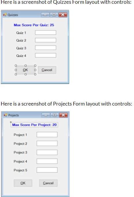 Solved Visual Basic VB Windows Forms App Chegg Com
