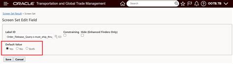 Configure Default Search Criteria For Boolean Fields