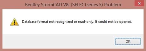 OpenFlows Water Infrastructure Opening Old StormCAD STM Or SewerCAD SWR Files Communities