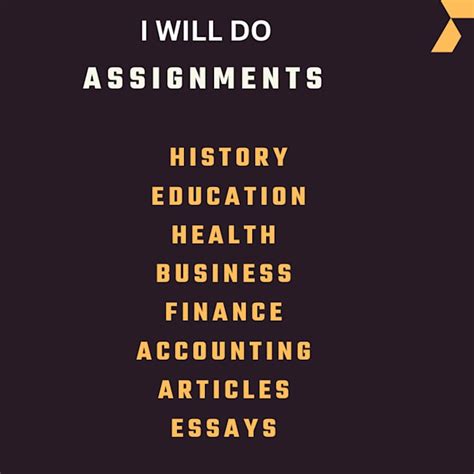 Write Perfect Assignments For You By Writeraaqib Fiverr