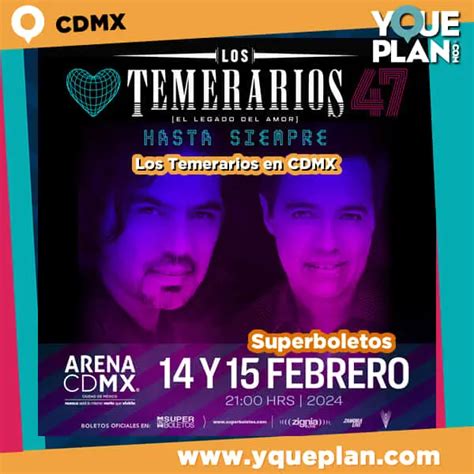 Concierto De Los Temerarios 2025 Mexico Simon Wilkins