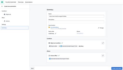 Automate • Examples • Close Tickets After A Specified Time • Palantir