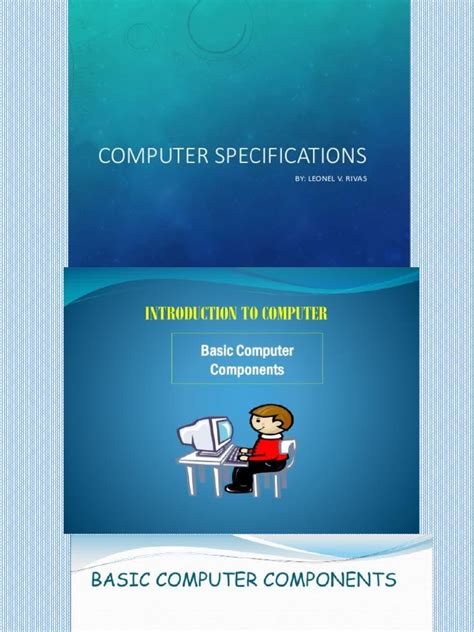 Computer Specifications Pdf