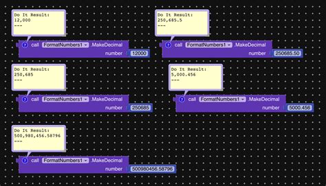 Extension To Convert A Number To Decimal Format Extensions Kodular Community