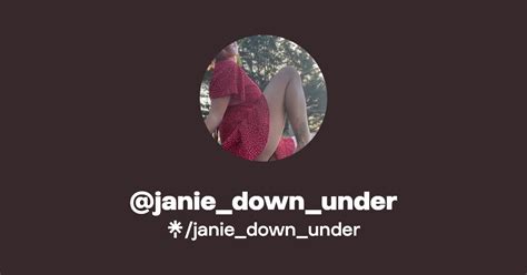 Janiedownunder Find Janiedownunder Onlyfans Linktree