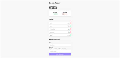Github Lvd1999expense Tracker