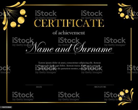 크리에이 티브 인증서 졸업장입니다 졸업장에 대 한 구조 인증서 우아한 테두리 프레임 디플로마 디자인 졸업 또는 완료에 대 한