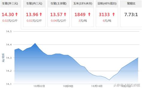 2017年10月27號全國各省生豬、玉米、豆粕價格行情 每日頭條