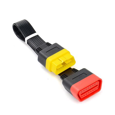New Obdii Odb 2 Extension Cable Obd2 Connector 16pin For Thinkcar Thinkdiag Launch Golo Pro 4 0