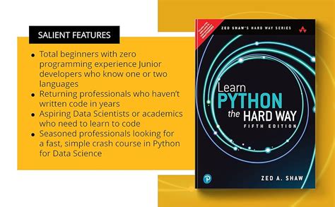 Buy Learn Python The Hard Way ZED Shaw S Hard Way Series Th Edition Pearson Book Online