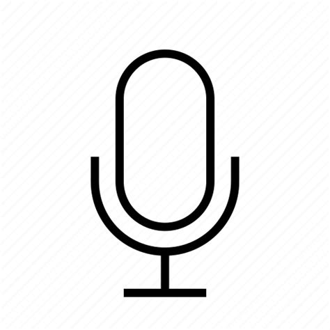 Mic Microphone Record Speak Dictation Voice Icon Download On