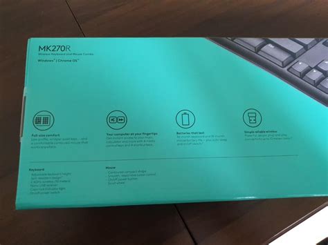 Logitech Full Size Wireless Combo Keyboard And Mouse Computers Tech Parts Accessories