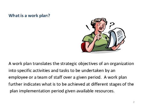 Individual Work Plan 1 What Is A Work