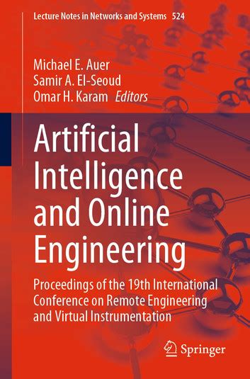 Artificial Intelligence And Online Engineering Ebook By Epub