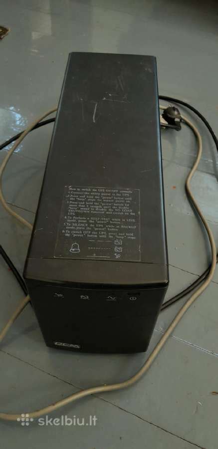 Pcm Ups Bnt 1000 Ap 1kva 600w Skelbiu Lt
