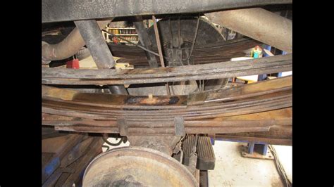 스카이모터스 봉고3 12톤 판스프링 파손 스프링파손 스프링교환 판스프링교환 낱장교환 Youtube