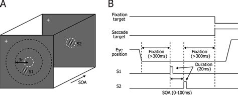 Trial Paradigm A A Spatial Layout Of Stimulus Condition A White