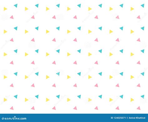 Triangle Pattern Background Stock Vector Illustration Of Decoration